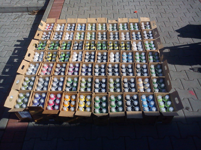 Hatalmas falfestmény készült a magyar graffiti művész, Fork ...