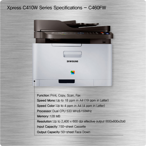 Samsung C460 és C410 nyomtatók - a jövő elkezdődött - Colorcam