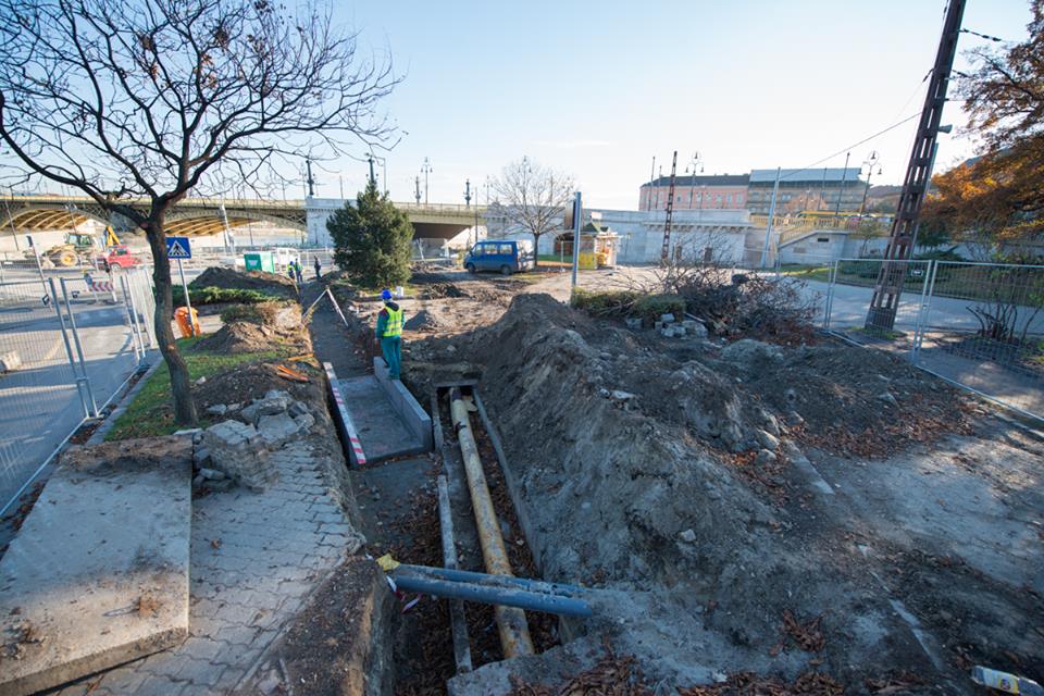 Fonódó villamos: Vágányzár a Szentendrei HÉV vonalán, Batthyány tér ...