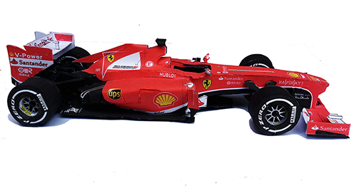 Ferrari F-138 - F1 Paper Models Online