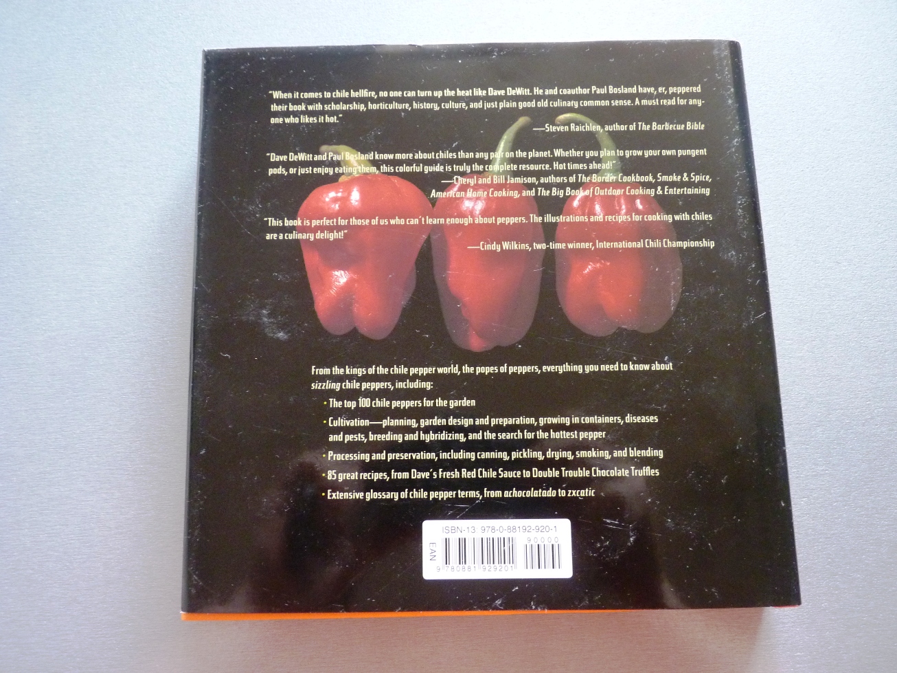 The complete chile pepper book - Dave DeWitt - Gasztrobakancslista