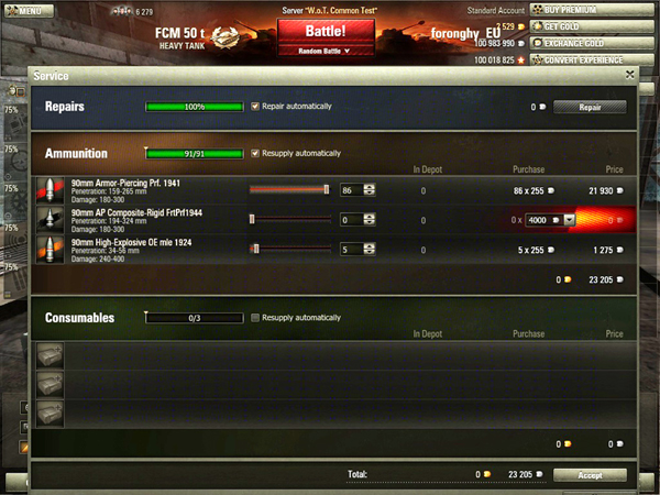 FCM 50t Francia tier 8-as heavy tank - WoT prémium tankok