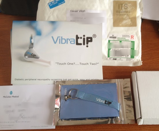 IDB Eszközteszt - VibraTip, a diabéteszes láb önellenőrzése - IDB ...