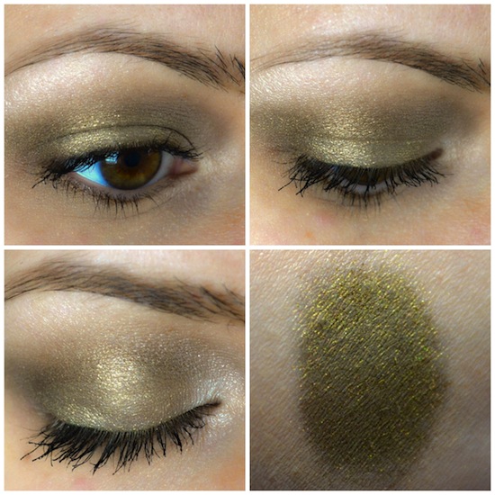 Teszt: Lily Lolo ásványi szemfesték - Khaki Sparkle - Makeup Blog