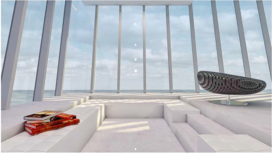 Tér 'V' iszonyok - Cliff House by MODSCAPE CONCEPT - Manzárd Café