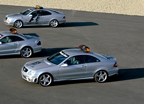 Kis safety car history - Mercedes Youngtimers Baráti Kör