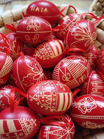 Festett hímes tojások- különböző technikák - Netfolk: népművészet ...