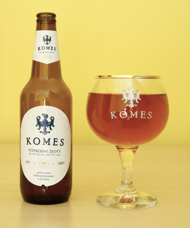 Komes Potrójny Złoty - Lengyel sörök