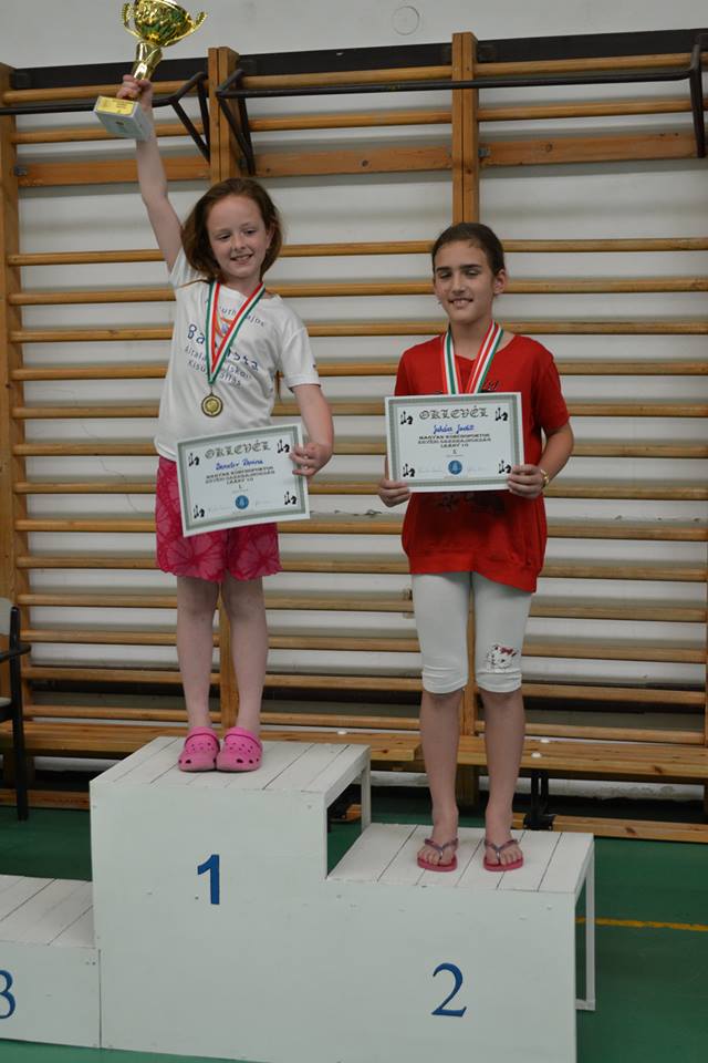 Demeter Dorina 9/8 pontos teljesítményével, 2014 évi korosztályos - U10 ...
