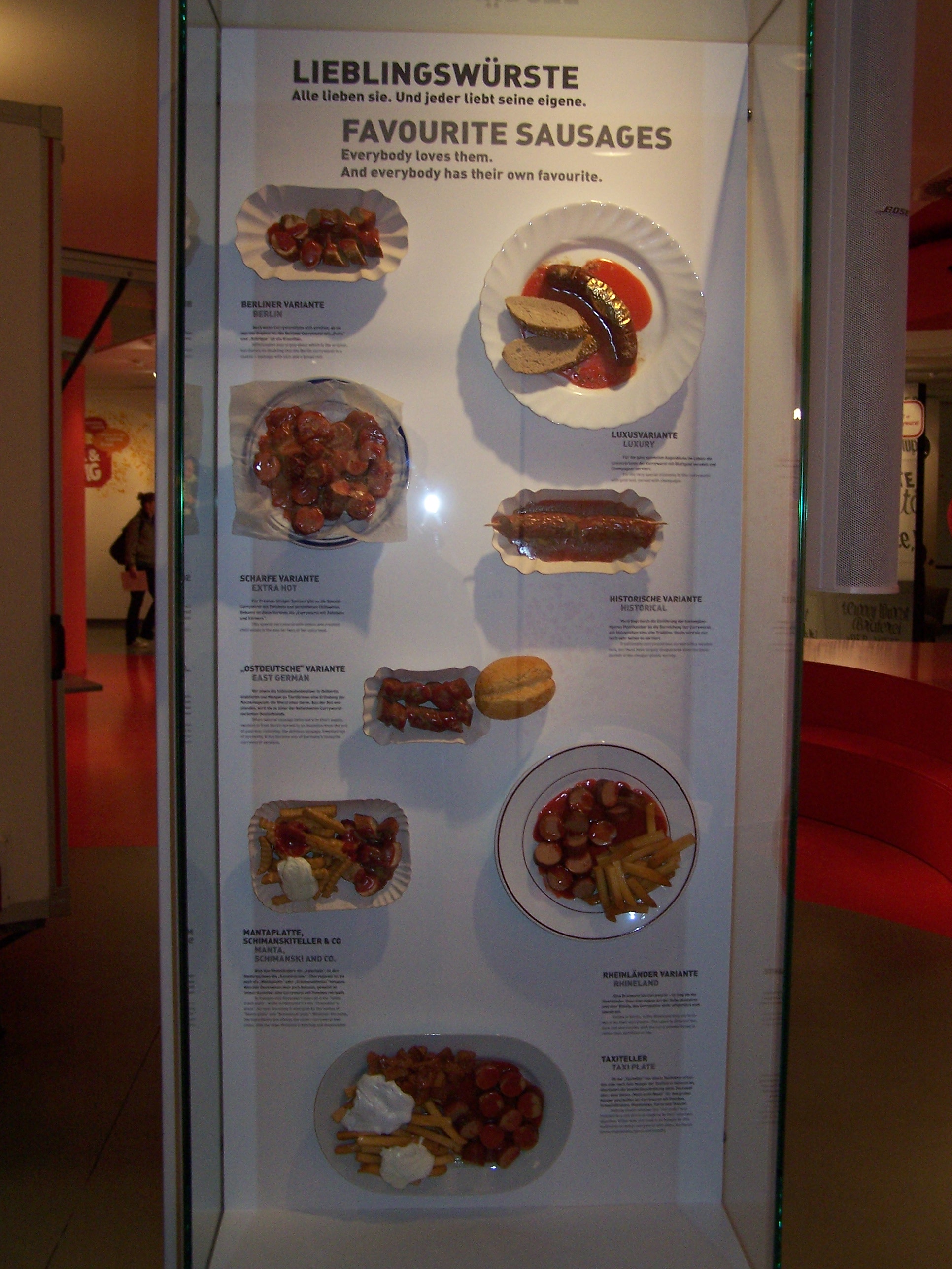 A berlini Currywurst Museum - St.Rosine