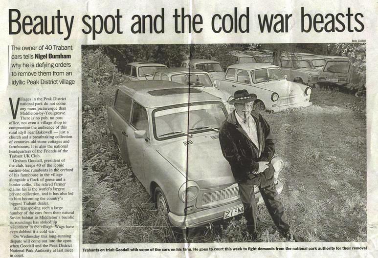 Illegális Trabant-gyűjtemény Angliában - Szellemvárosok a világban