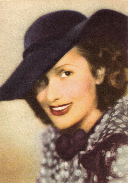 Isa Miranda - színésznő-vintage