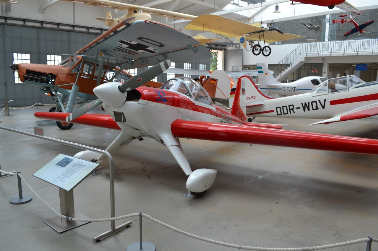 A Deutsches Museum Flugwerft Schleißheim - Vonattal? Természetesen!